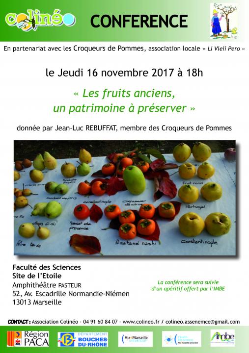 CONFERENCE LES FRUITS ANCIENS, UN PATRIMOINE A PRESERVER | J'agis pour ...