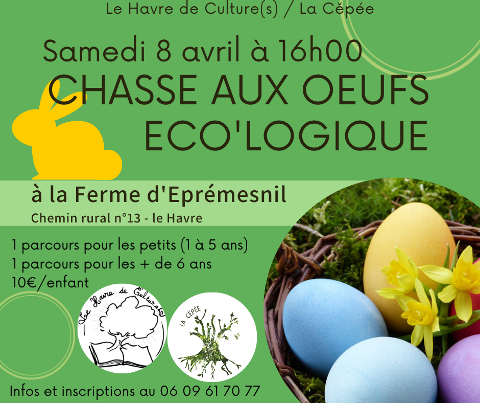 Chasse aux œufs éco'logique | J'agis pour la nature