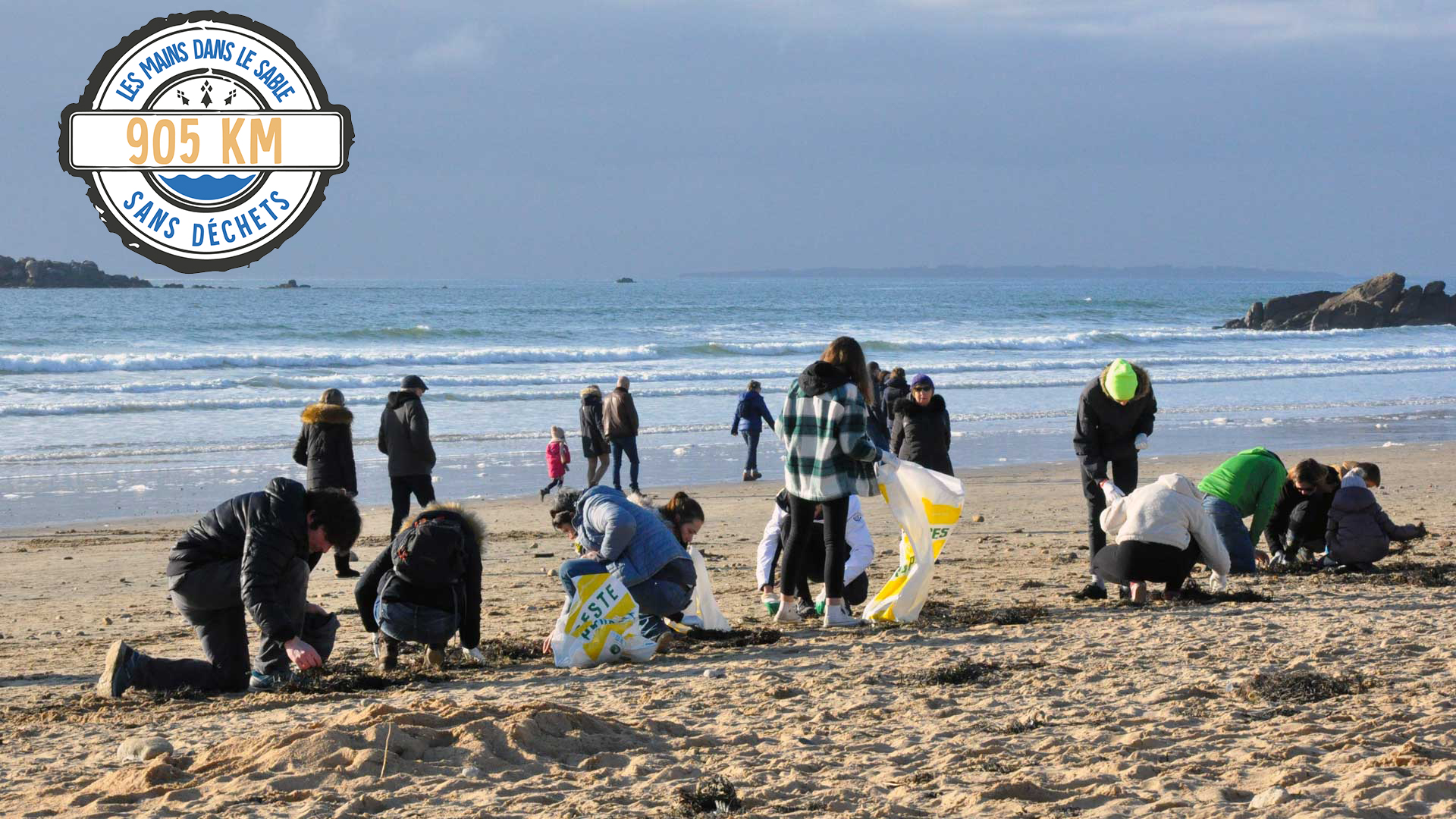 Nettoyage de plage / de littoral à Erdeven | J'agis pour la nature