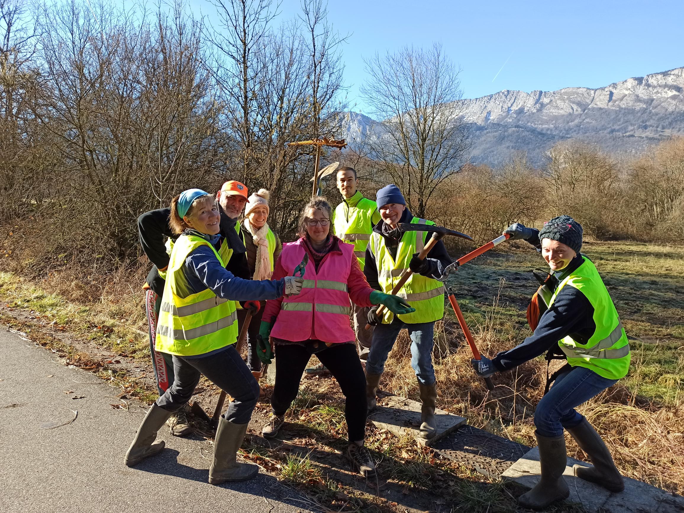 Chantier d'installation du dispositif SOS crapauds | J'agis pour la nature